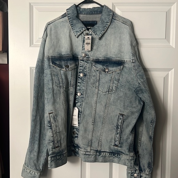 Express | Jackets & Coats | Nwt Express Mens Denim Jacket | Poshmark